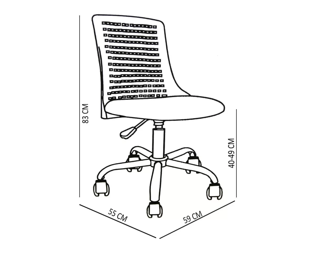 Silla de Escritorio Cool Rosado M+Design | Quién Dijo Yo?