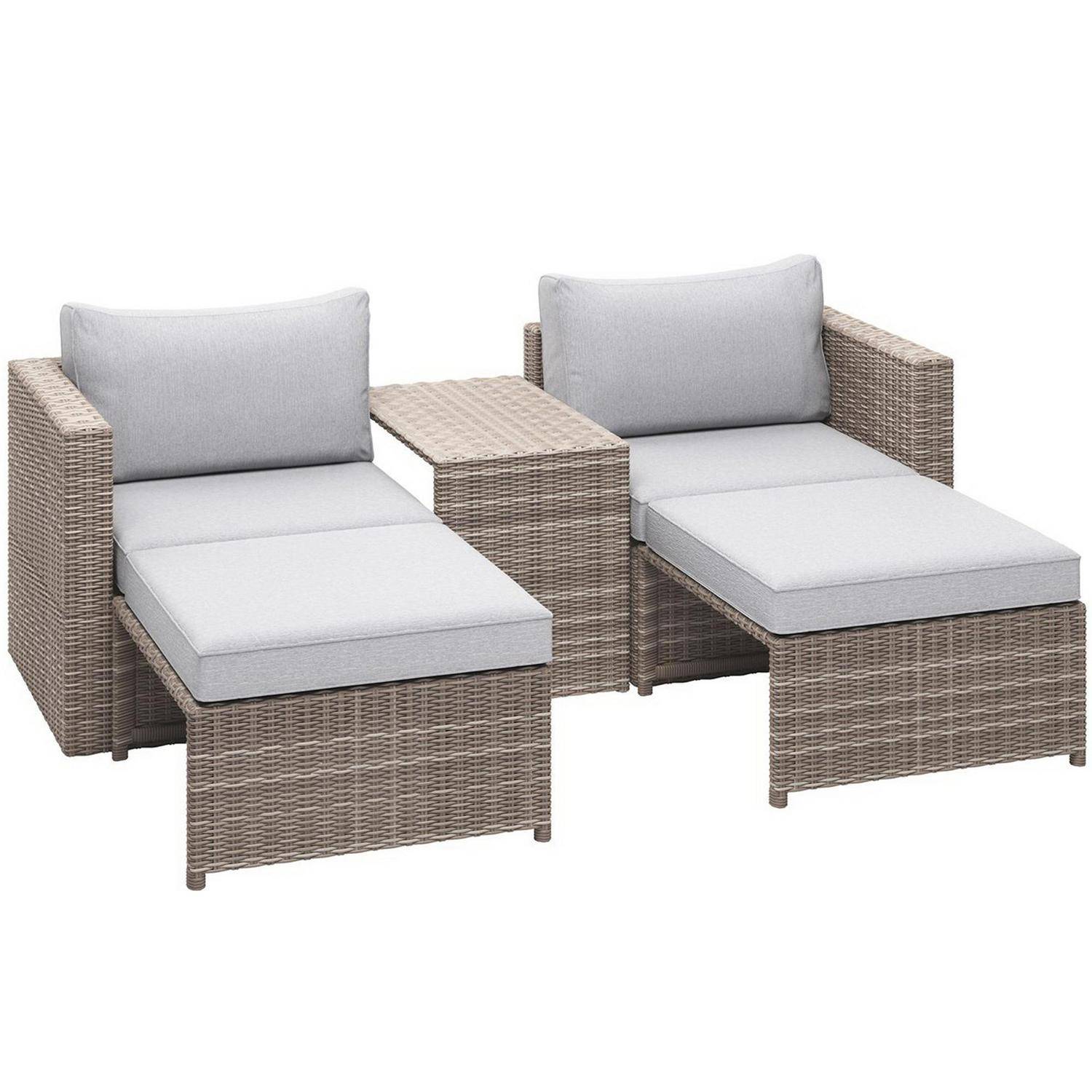 Juego de living de terraza modular 5 piezas Pipa | QUIÉN DIJO YO?