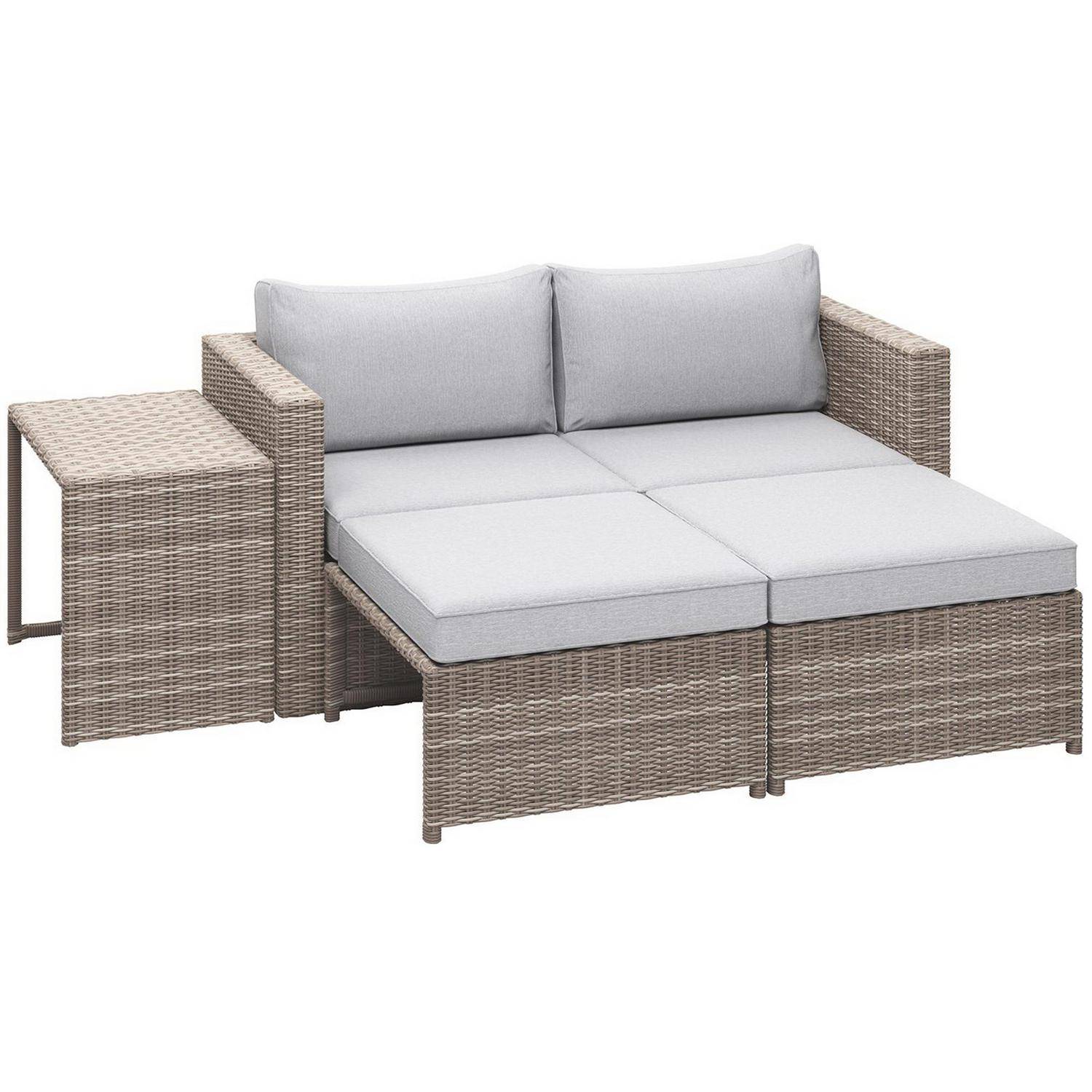 Juego de living de terraza modular 5 piezas Pipa | QUIÉN DIJO YO?